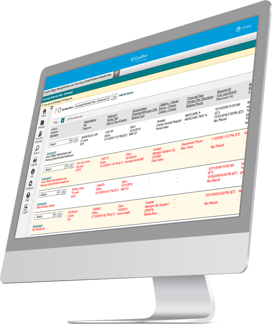 Inquiry Management - Careport Health